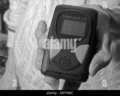 an ecg 24 hour event recorder unit called a 24 hour tape Stock Photo ...