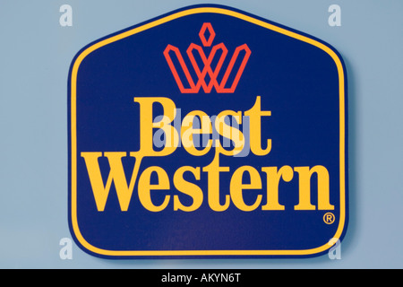 Best Western Hotel chain, Logo, sign, England, UK Stock Photo - Alamy