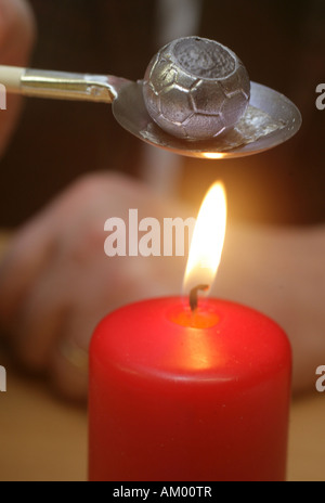 Bleigiessen - lead-pouring Stock Photo - Alamy