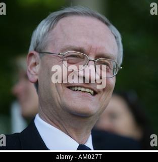 August Hanning, State Secretary at the German Interior Ministry, right ...