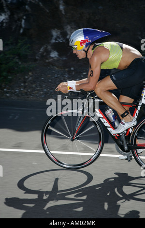 Triathlet Thomas Hellriegel (GER) , former world champion, during the ...
