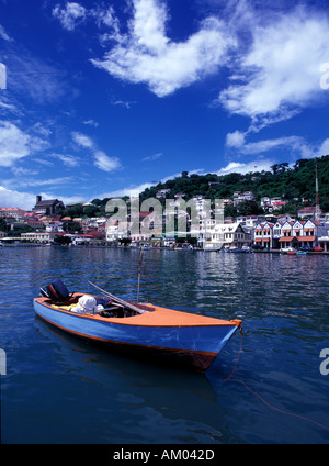 George Town Harbour in Grenada Stock Photo - Alamy
