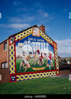 Republican Mural Ardoyne Belfast Northern Ireland Stock Photo - Alamy
