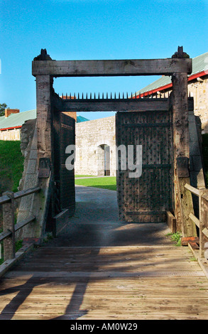 Canada,Ontario,Fort Erie. War of 1812 re-enactment of the Siege of Fort ...