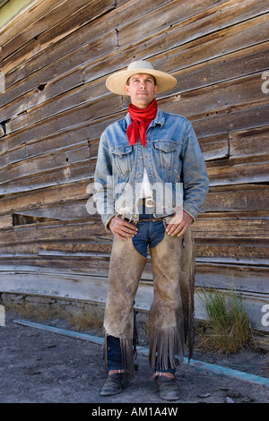 cowboy at barn, wildwest, Oregon, USA Stock Photo - Alamy