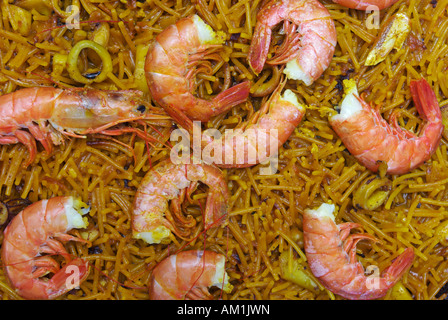 Fideua(Pasta Paella), Spain Stock Photo - Alamy