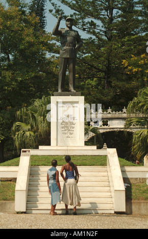 Africa, Mozambique, Maputo. Monument to African and European soldiers ...
