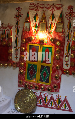 Interior decoration in Ghadames Stock Photo - Alamy