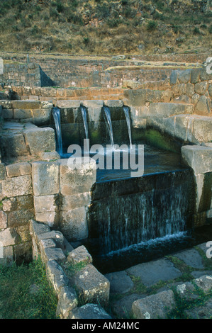 Tipon Ruins in Cusco Peru Stock Photo - Alamy