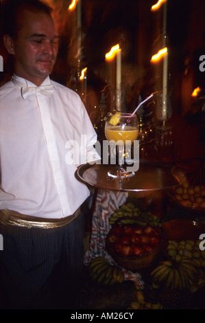 Interior of Abaco Cocktail Bar, Palma, Mallorca, Balearic Islands ...