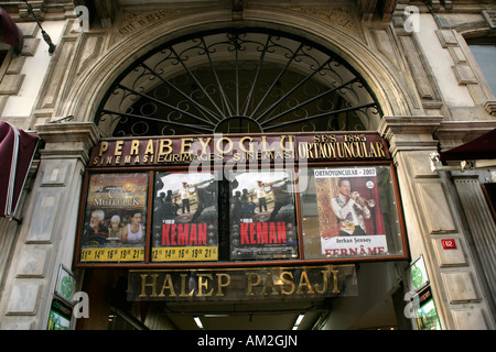 Turkish cinema in Beyoglu, Istanbul, Turkey Stock Photo - Alamy