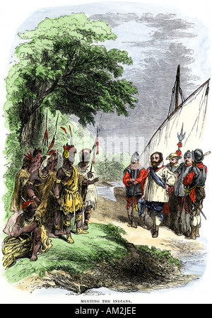 Captain John Smith, Virginia colonist, 1624, (1893). Artist: Unknown ...