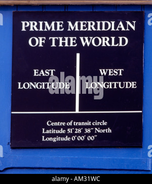 World Map with Prime Meridian Stock Photo - Alamy