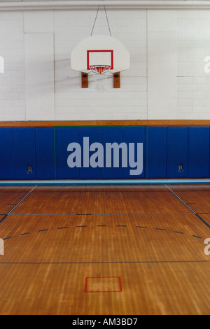 Basketball scoreboard in high school gym Stock Photo - Alamy