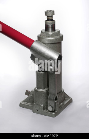 hydraulic bottle jack Stock Photo - Alamy