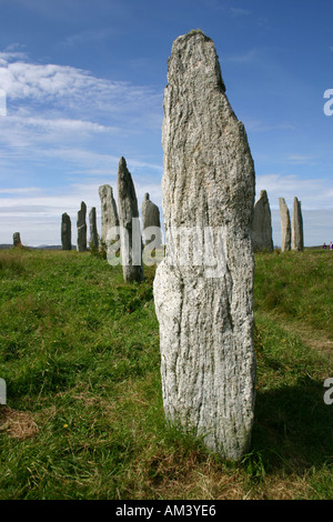 Callanish Blackhouse, Lewis, Western Isles, Scotland. Restored ...