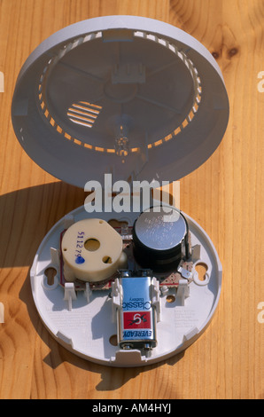 inside a smoke alarm Stock Photo - Alamy