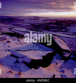 Diggle countryside at sunset Stock Photo - Alamy