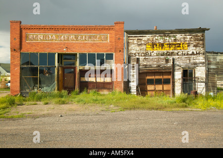 Monida an abandoned town on border of Montana and Idaho near Monida ...