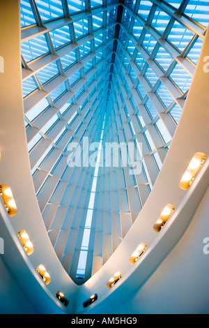 The Windhover Reception Hall of Santiago Calatrava's Milwaukee Art ...