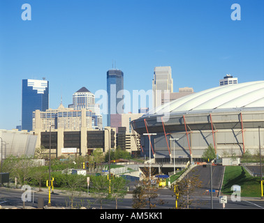 Hubert H Humphrey Metrodome Minneapolis MN Stock Photo - Alamy