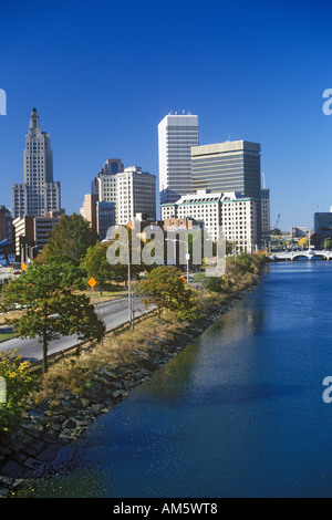 Skyline of Providence RI Stock Photo - Alamy
