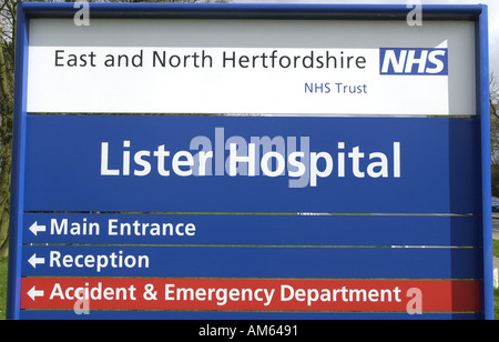 Lister Hospital, East and North Herts NHS Trust, Stevenage ...