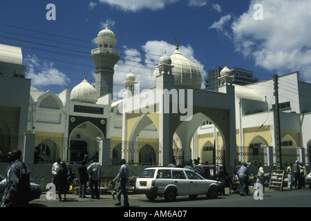 Jamia Mosque in the Central Business District of Nairobi, Kenya Stock ...
