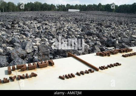 Belzec extermination camp memorial site first of the Nazi German ...
