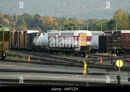 Guilford Rail System East Deerfield MA Railroad Switching Yard Stock ...