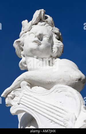 Germany, Rhineland Palatinate, Young man assembling paving stone Stock ...