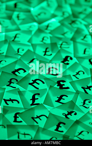 Pound sterling sign, Pound sterling Symbol. Green symbol Stock Photo ...