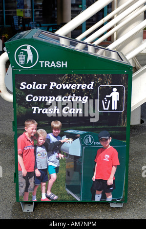 Solar Powered Compacting Trash Can near Victoria Inner Harbour Harbor ...