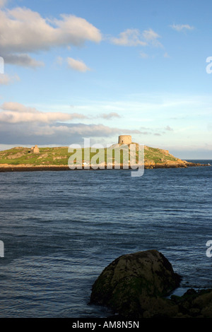 Coliemore Harbour, Co Dublin, Ireland; Dalkey Island From The Harbour ...