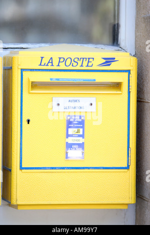 Post box St Malo France EU Europe Stock Photo - Alamy