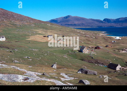 isle of taransay castaways 2000 bbc programme setting scotland uk gb ...