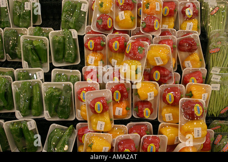 Chinese products and supermarket Clean designs and full shelves with ...