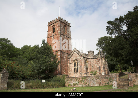 The Church of the Holy Ghost, Crowcombe, Somerset. Interior from the ...