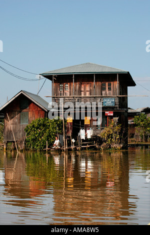 A post office. Inle lake. Burma. Myanmar. Landscape Stock Photo - Alamy