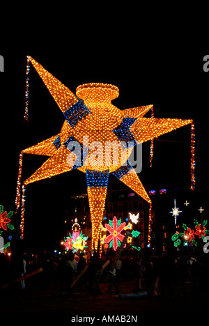 Christmas Navidad Mexico nigth New Year Año Nuevo Stock Photo - Alamy