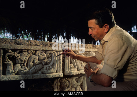 Copan, Honduras, Maya, Royal Tomb Stock Photo - Alamy