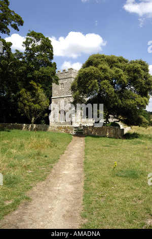 Whitcombe church, in the parish of Whitcombe, Dorset, England. Dating ...