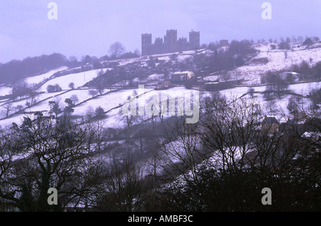 Riber Castle, near Matlock, Derbyshire. Artist: Unknown Stock Photo - Alamy