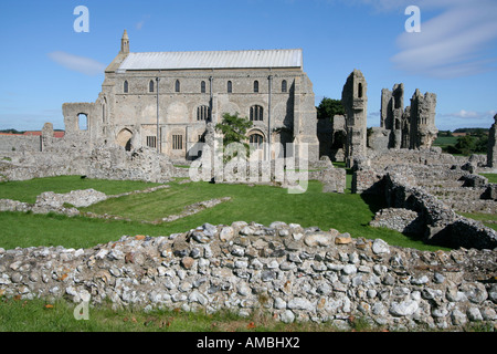 Ruins Binham Priory 12th century Benedictine Monastery Norfolk Stock ...