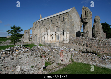 Ruins Binham Priory 12th century Benedictine Monastery Norfolk Stock ...
