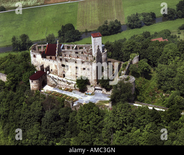 Trimburg castle ruin , Germany, Bavaria, Lower Franconia, Unterfranken ...
