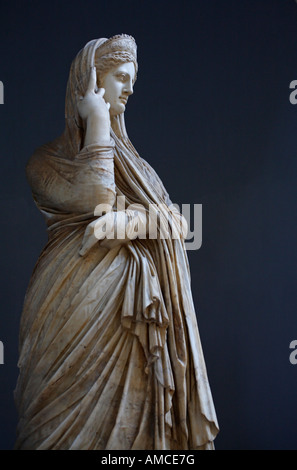 Pudicizia statue, Vatican Museum, Italy Stock Photo - Alamy