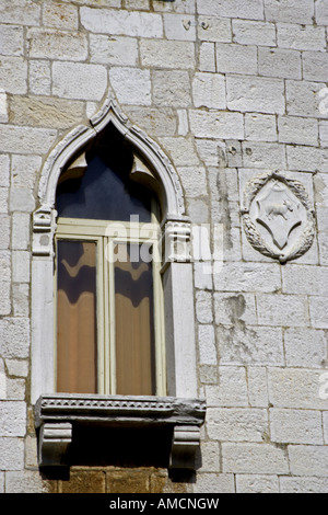 Roman influenced Palladian windows Stock Photo - Alamy