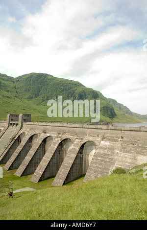 Lawers hydroelectric dam in Scotland Stock Photo - Alamy