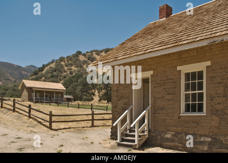 California Lebec Fort Tejon State Historic Park active army post 1854 ...